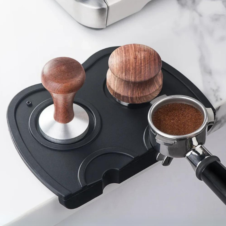 Anti-Slip Coffee Tamper Mat | Silicone Espresso Tamping Pad with Sage ...