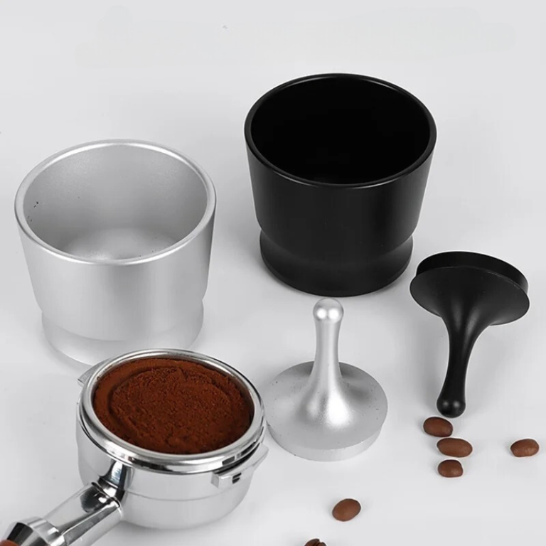 Espresso Dosing Funnel | 51/53/58mm Aluminum Coffee Dosing Cup ...